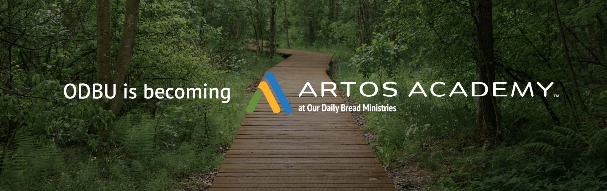 ODBU is becoming Artos Academy | Artos Academy